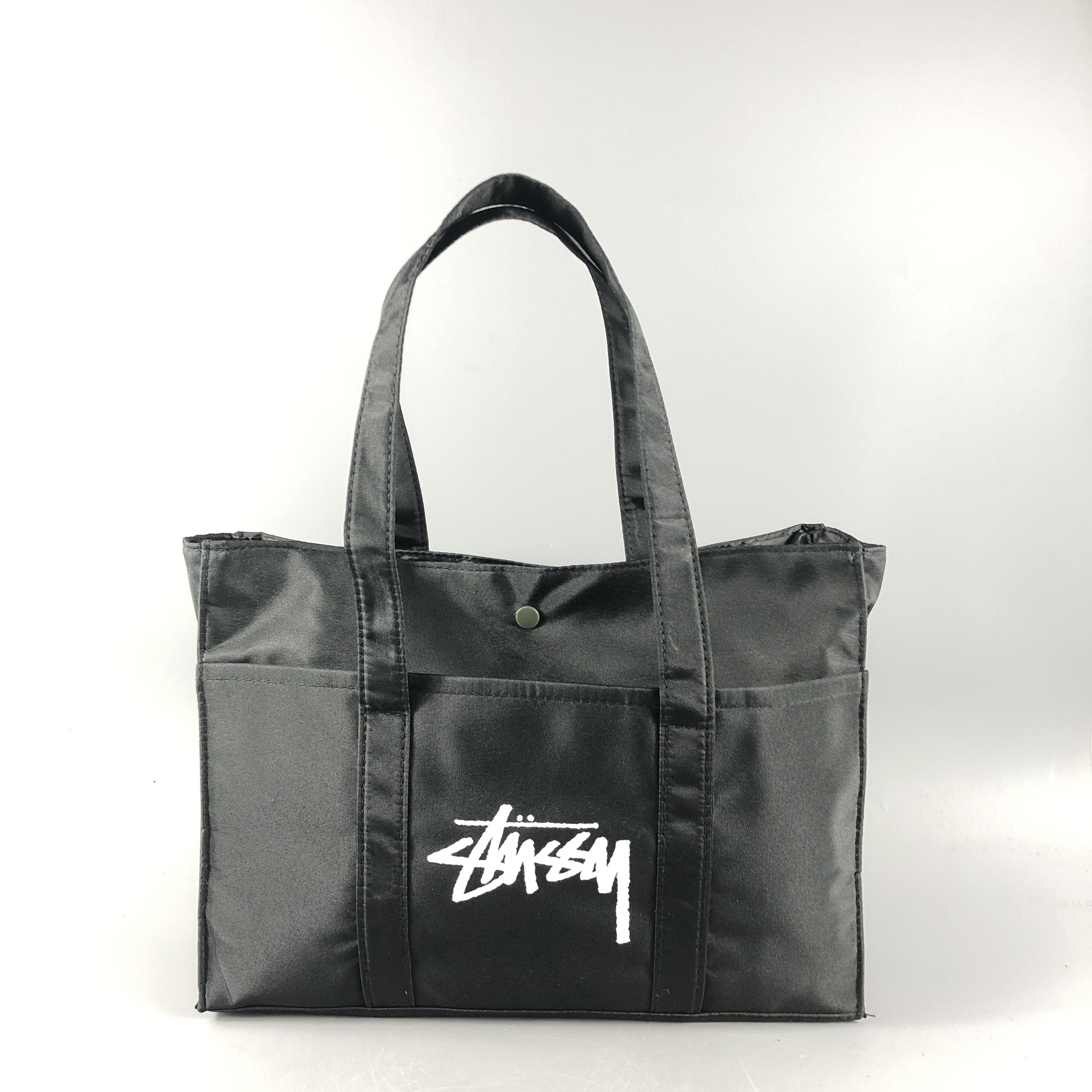 Stussy Stussy Military Colour Tote Bag Stussy Magazine Black | Grailed
