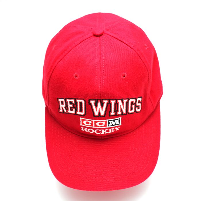 Vintage Detroit Red Wings CCM Hockey Hat Cap One Size Fits All | Grailed