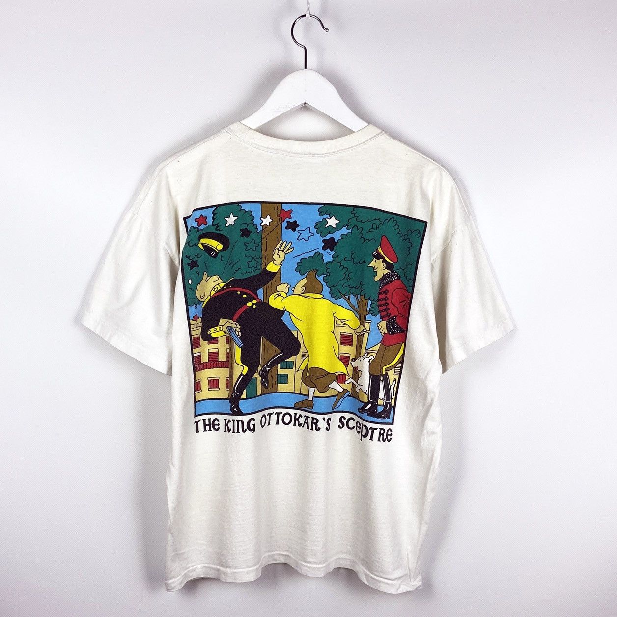 Streetwear × Vintage Vintage 90’s Adventure of TinTin The King Ottakar ...