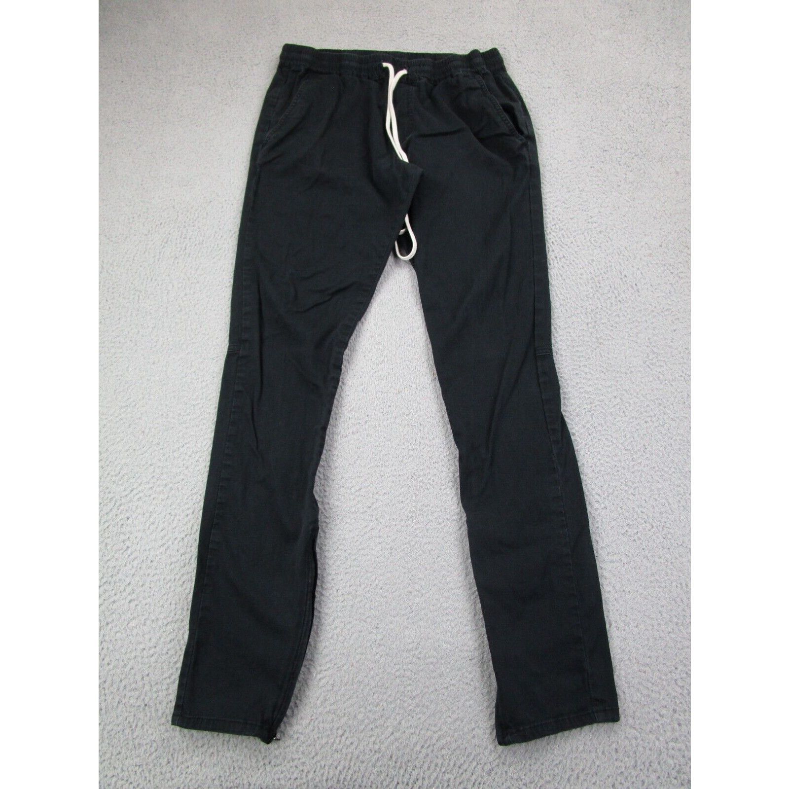 Fear of God Fear of God Pants Mens L Black FOG Essentials Skinny Zip ...