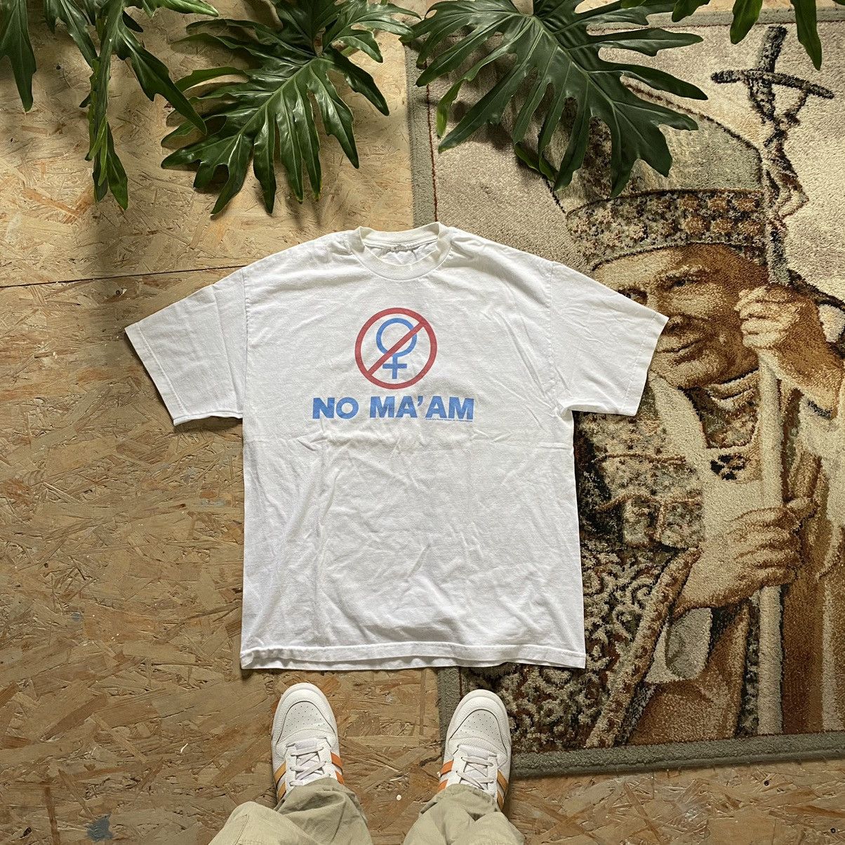 Vintage VINTAGE Y2K NO MA'AM RARE HUMOR MOVIE MERCH T SHIRT | Grailed