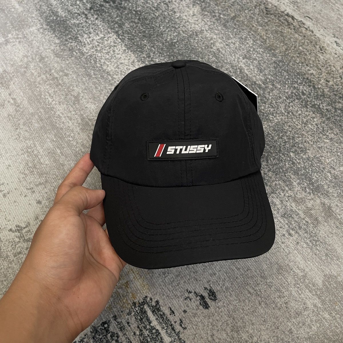 Streetwear × Stussy × Vintage Stussy Reggie Cap Hat // Black | Grailed