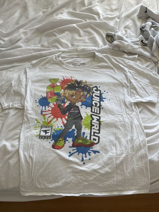 Faze Faze X Juice Wrld Graphic Tee White | Grailed