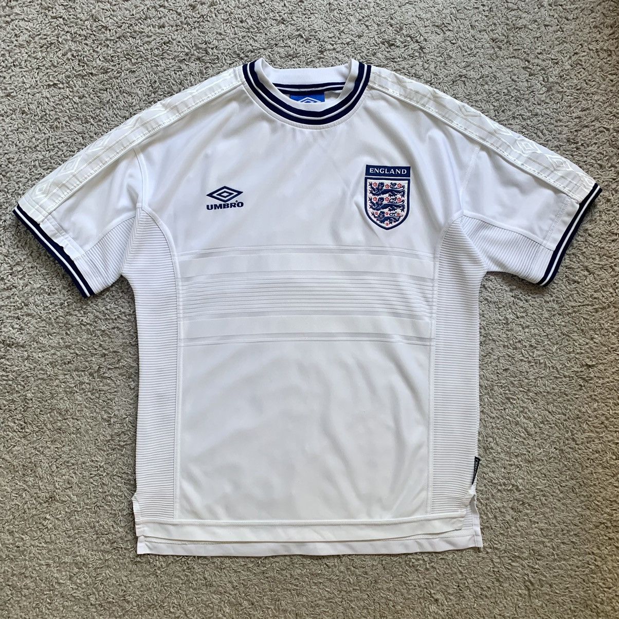Soccer Jersey × Umbro × Vintage England National Team 2000 Umbro Soccer ...