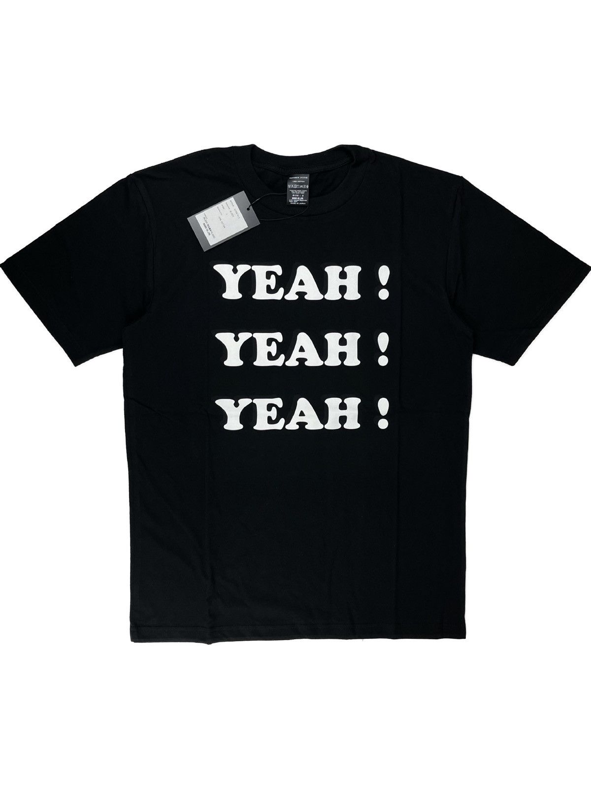 Number (N)ine Number (N)ine Yeah Yeah Yeah Tshirt Black | Grailed