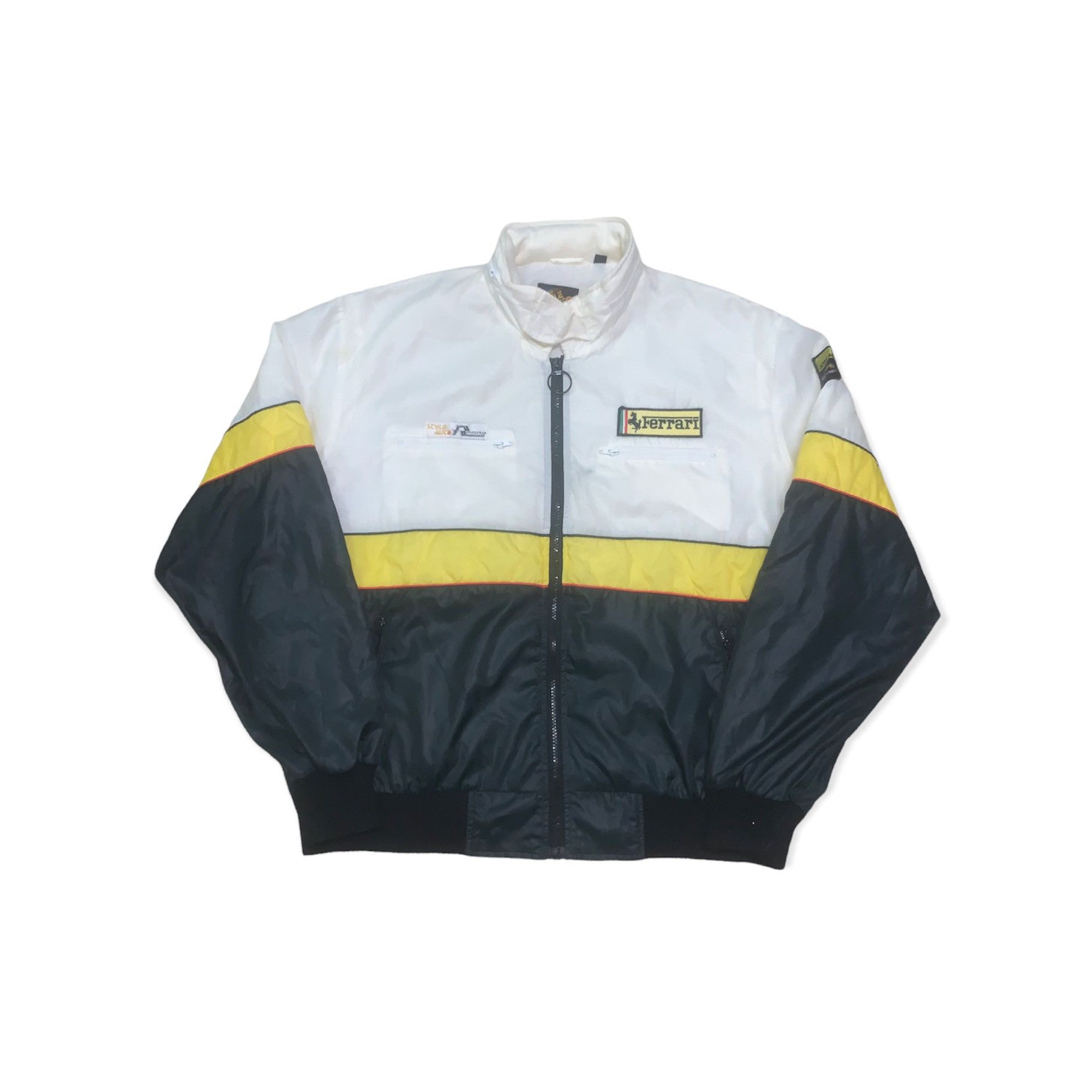 Ferrari vintage ferrari style auto racing jacket | Grailed
