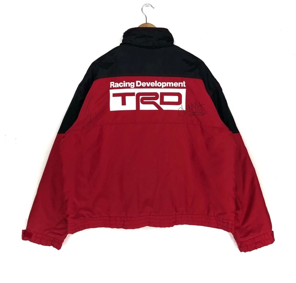 Vintage Vintage Toyota TRD Racing Jacket Signature AndreCouto | Grailed