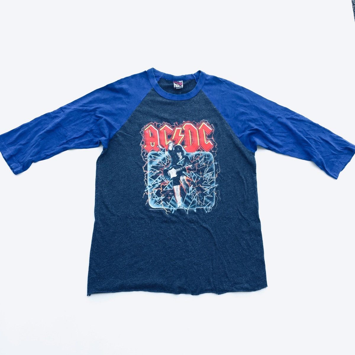 Band Tees × Rap Tees × Rock Band Vintage 90s ACDC by Chaser 3 Quater ...