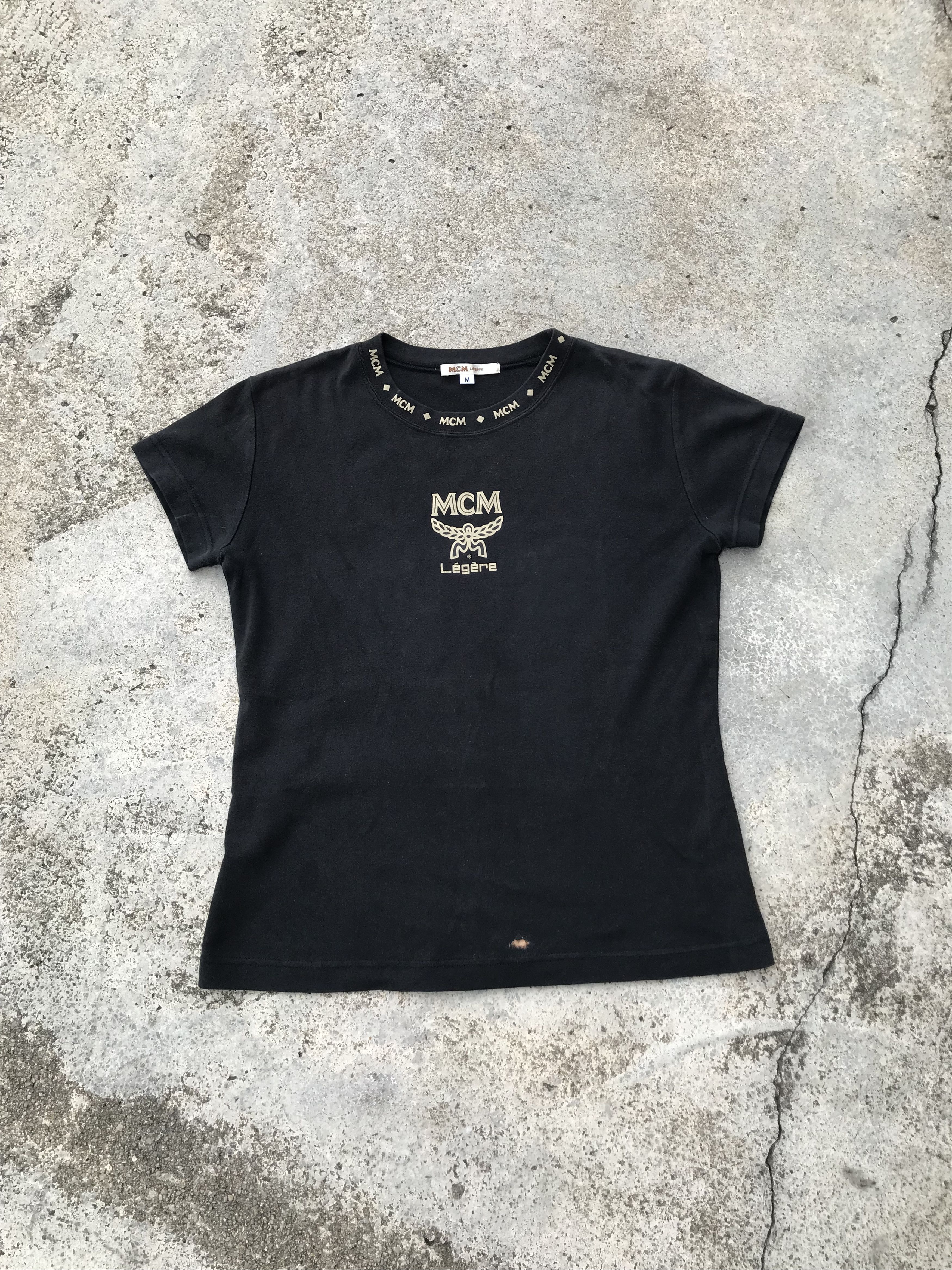 MCM Vintage Mcm logo tees | Grailed