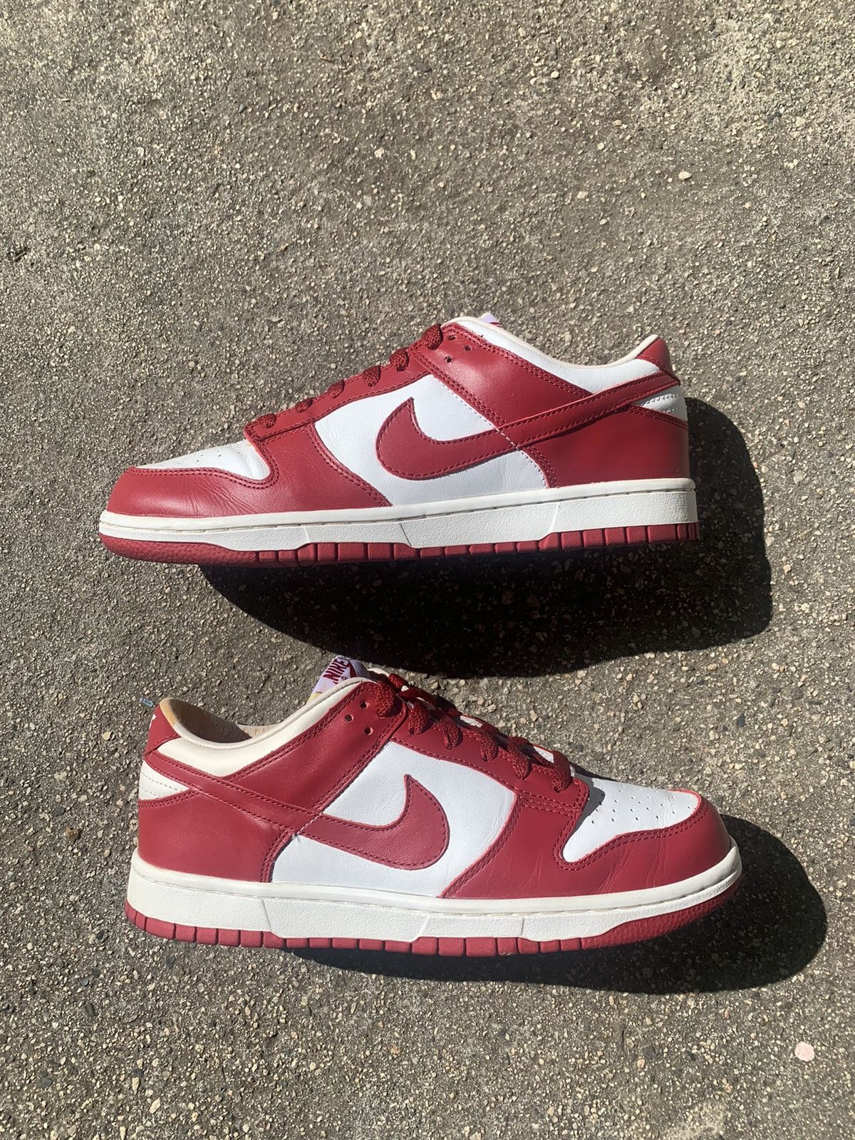 Nike Vintage 2004 Nike Dunk Low Varsity Red | Grailed