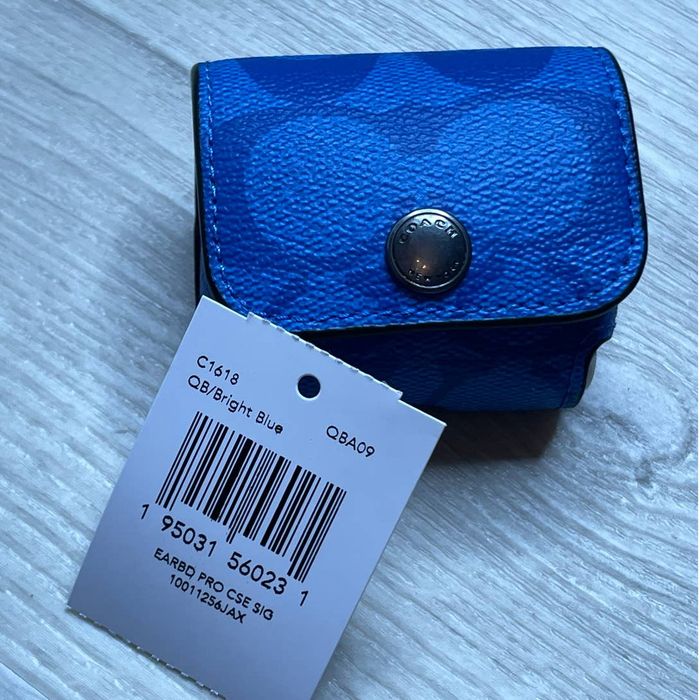 Coach Coach Earbuds Case AirPods Pro Signature Coated Canvas | Grailed