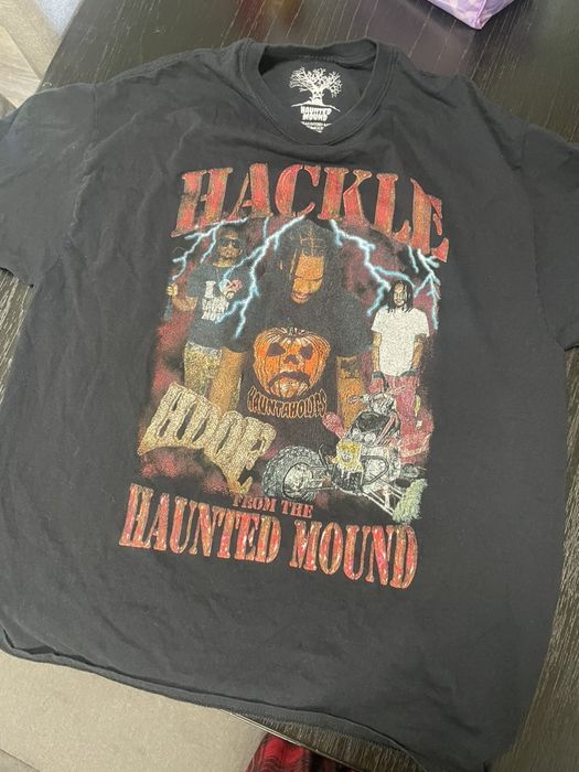 Haunted Mound Hackle down shirt | Grailed
