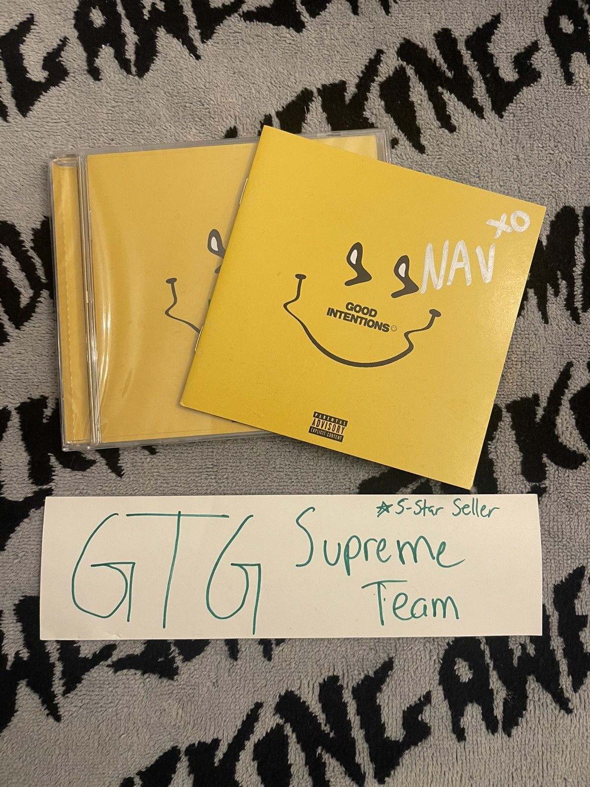 The Weeknd Signed Nav Good Intentions CD | Grailed