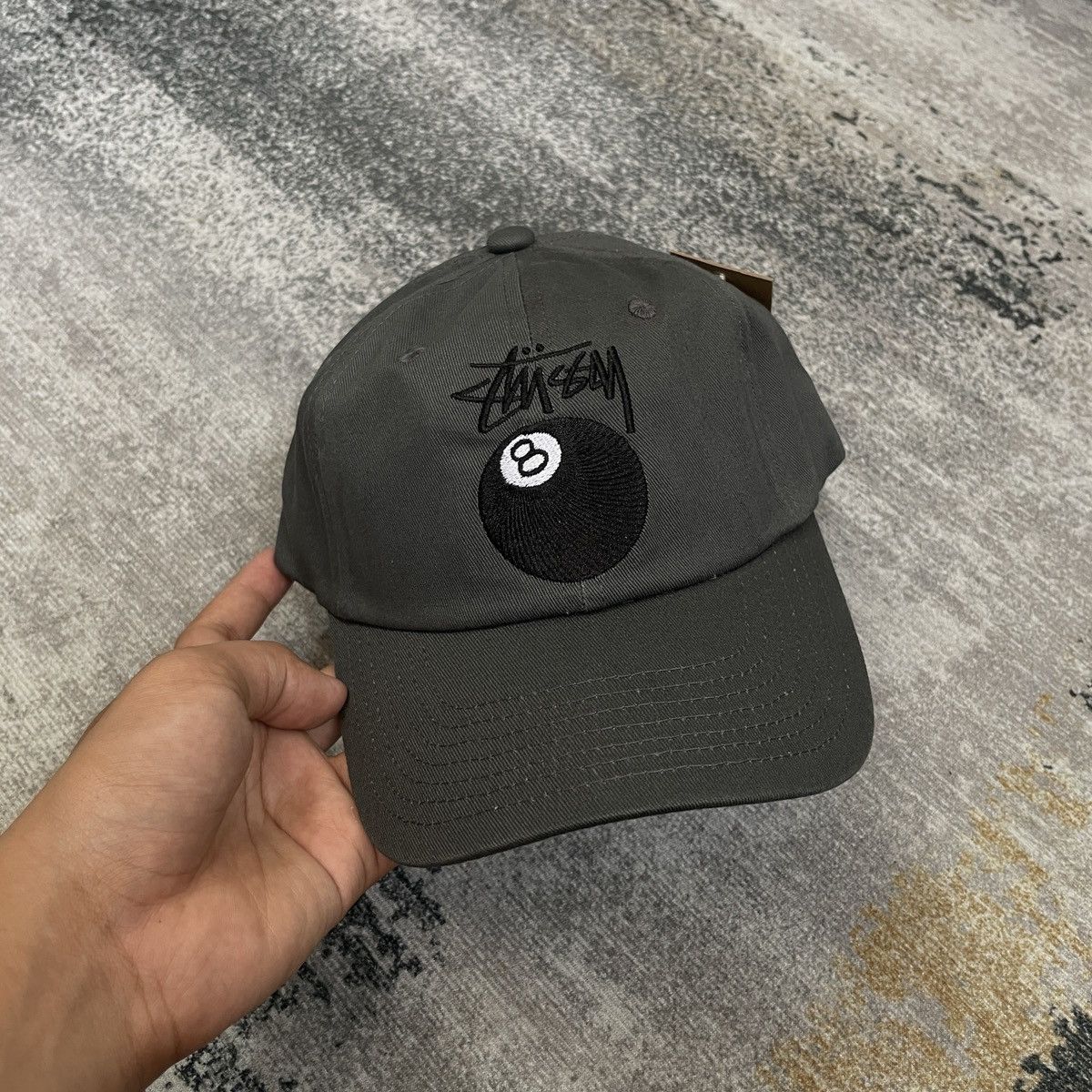 Streetwear × Stussy STUSSY " 8-BALL " CAP HAT | Grailed