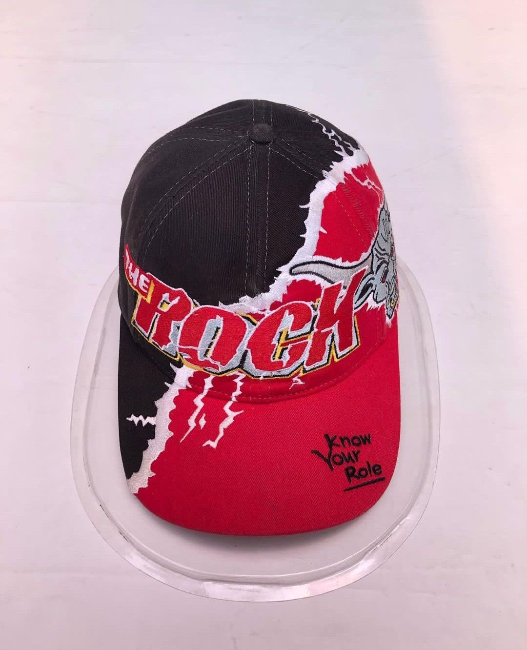 Sportswear × Vintage × Wwe Vintage the rock caps | Grailed