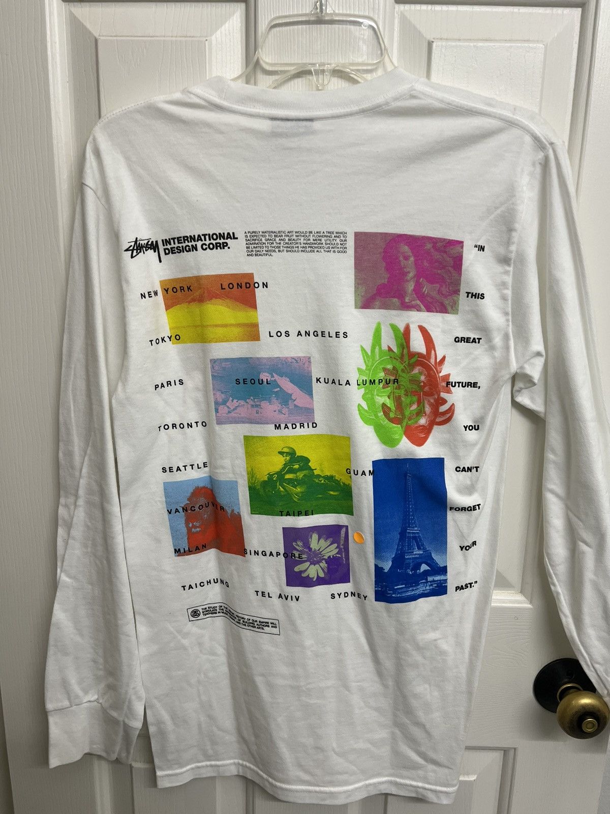 Stussy Stussy Great Future Long Sleeve white | Grailed