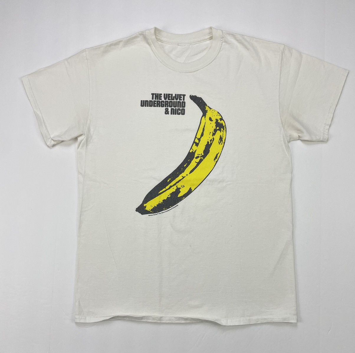 Vintage Vintage Y2K Velvet Underground Nico Band Tee Banana Warhol ...