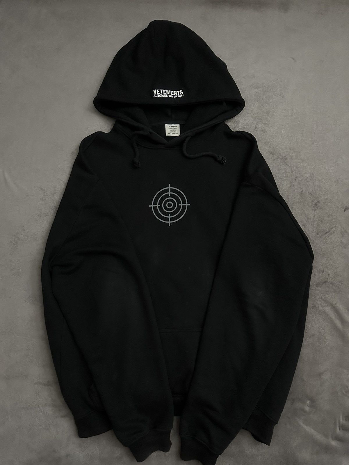 Vetements Vetements Eleven Inch Gun Club Hoodie | Grailed