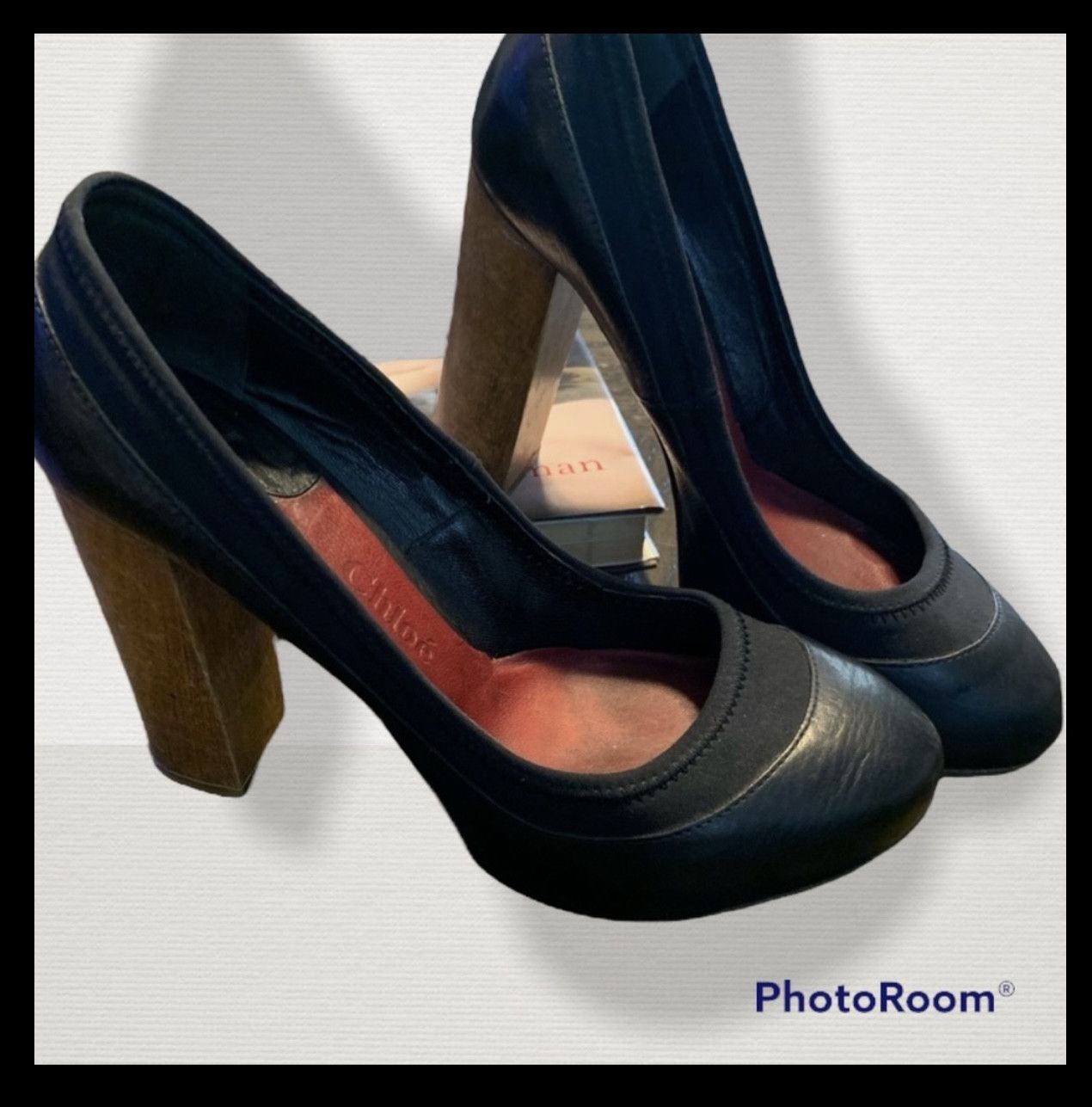 Chloe Chloe Wood Block Heels | Grailed