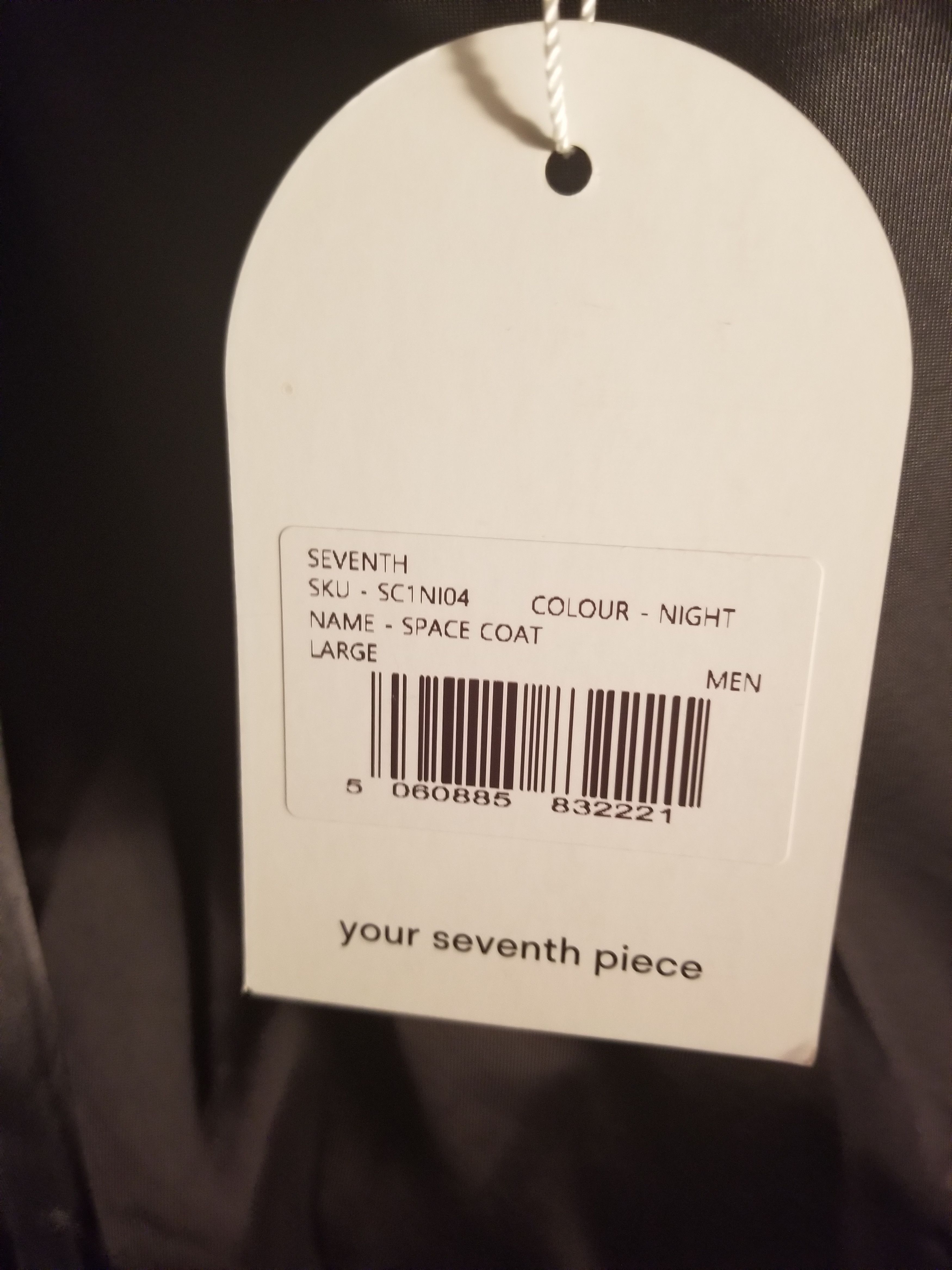 Designer Night space coat | Grailed