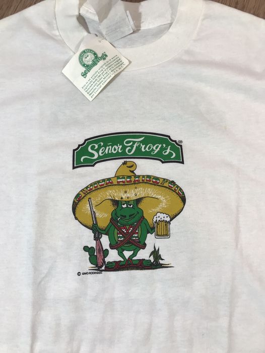 Vintage Senor Frogs t shirt Cancun Mexico | Grailed