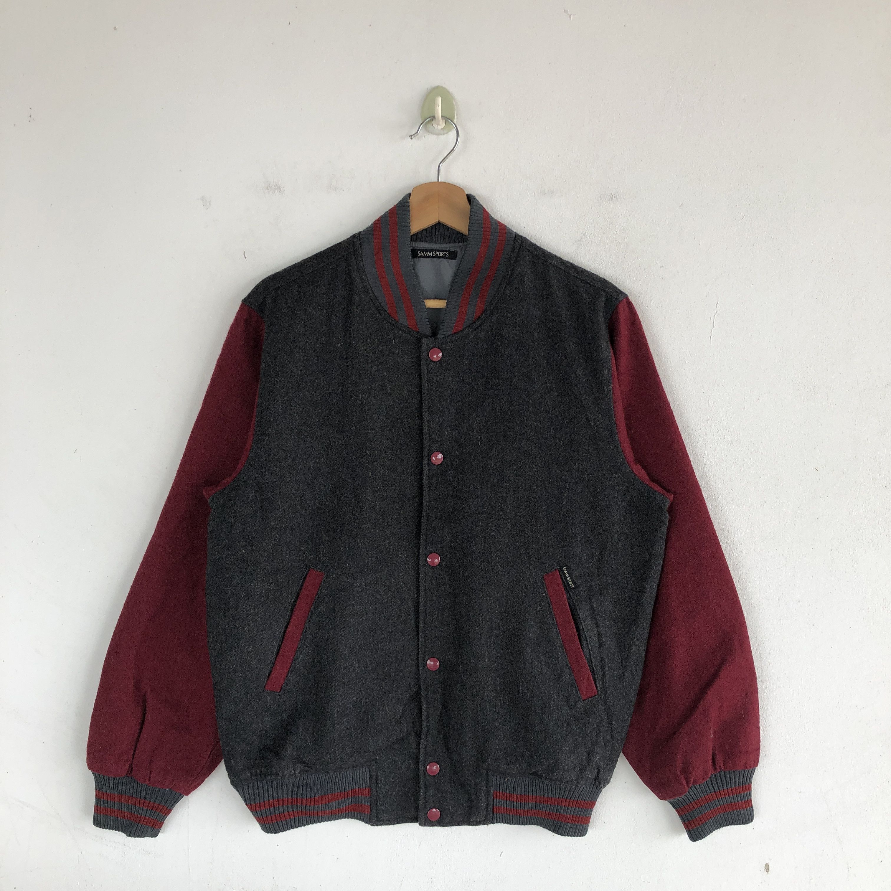 Japanese Brand × Varsity Jacket × Vintage Vintage Samm Sports Japanese ...