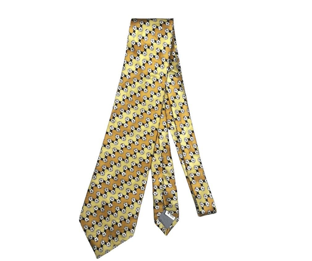 Disney × Mickey Mouse Mickey Mouse silk necktie disney tie | Grailed