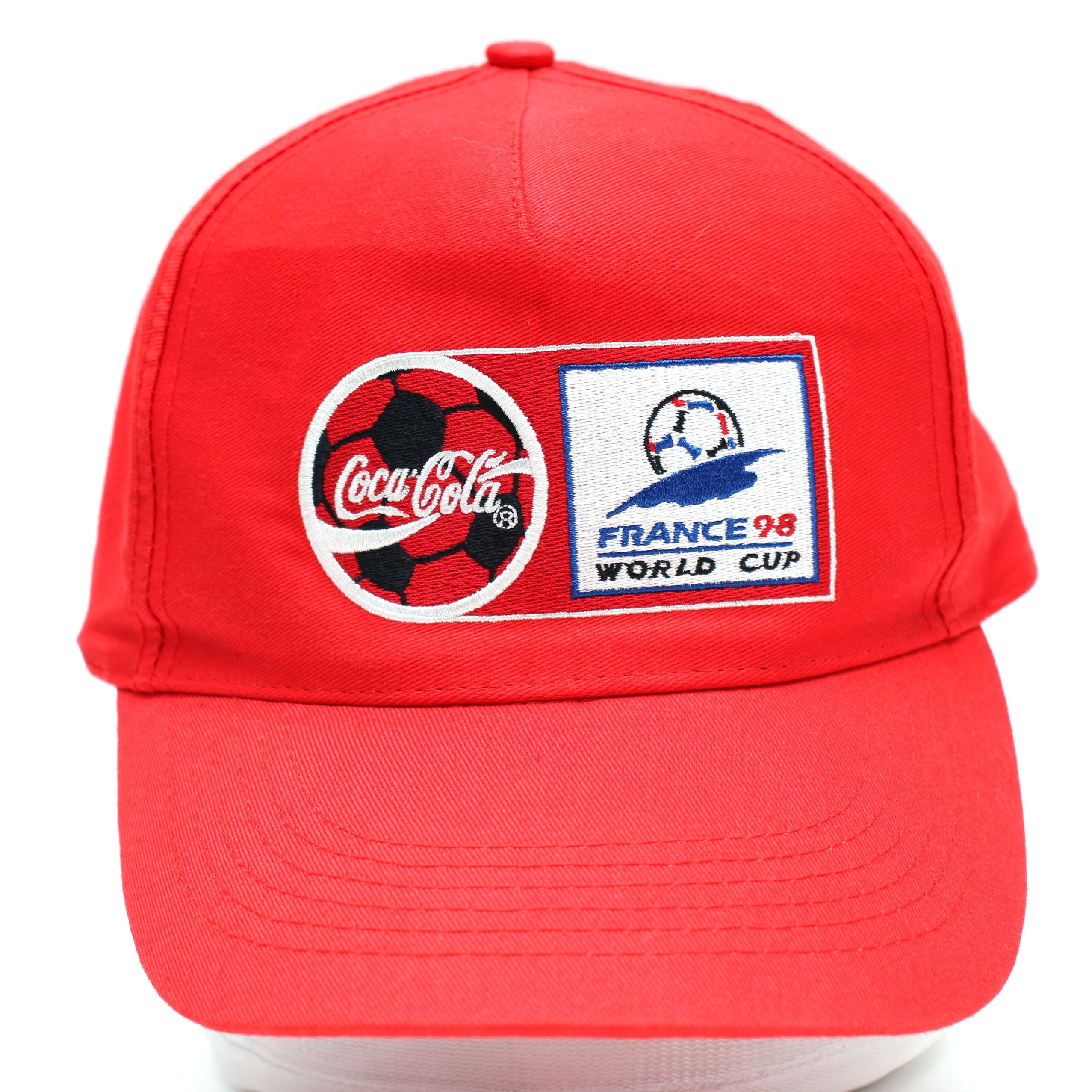 Vintage Vintage Rare Fifa World Cup France 98 Coca Cola Hat Cap | Grailed