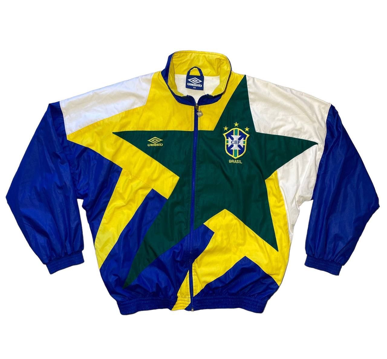 Fifa World Cup × Umbro × Vintage Brazil 1994 World Cup classic jacket ...