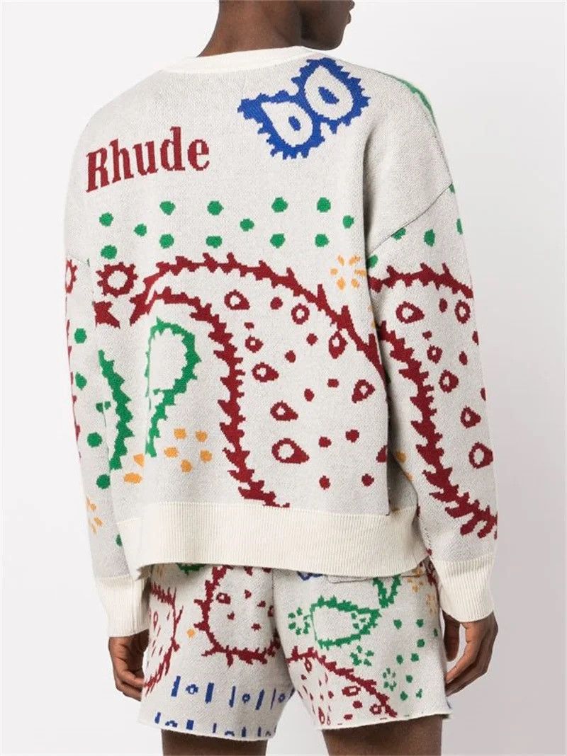 Designer × Japanese Brand × Rhude Knitwear suit Rhude sweatshirt ...