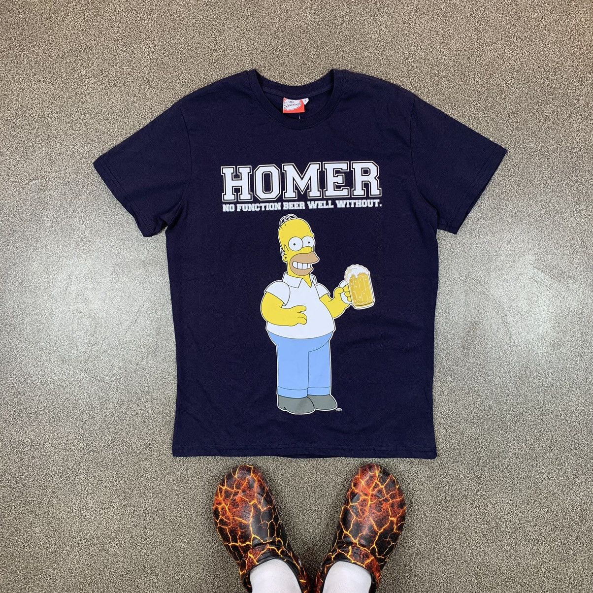 Vintage Vintage Y2K The Simpsons Homer T-Shirt Streetwear 90s Style ...