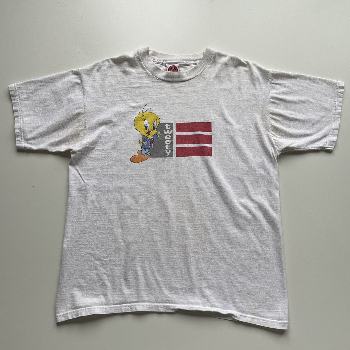 Vintage Vintage 90s Tweety Bird Cartoon graphic t shirt | Grailed