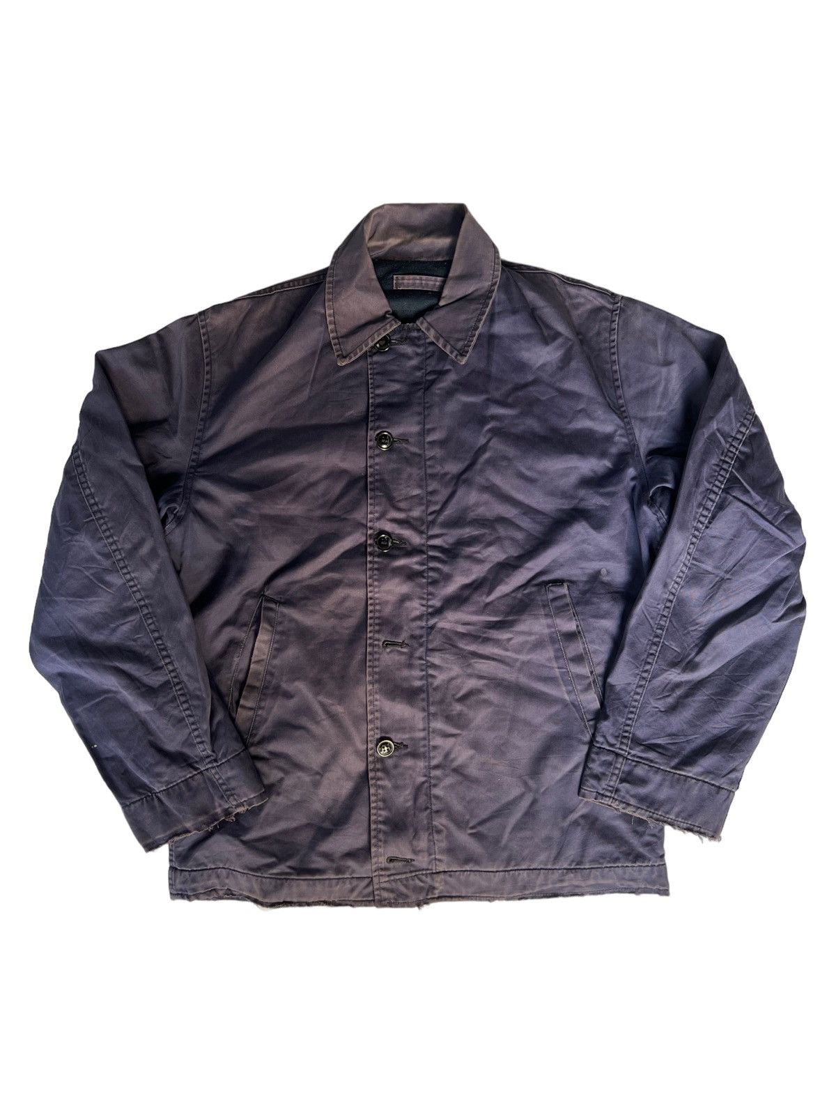 Vintage VERY RARE VINTAGE JACKET DECK UTILITY N4 NAVY VIETNAM WAR | Grailed