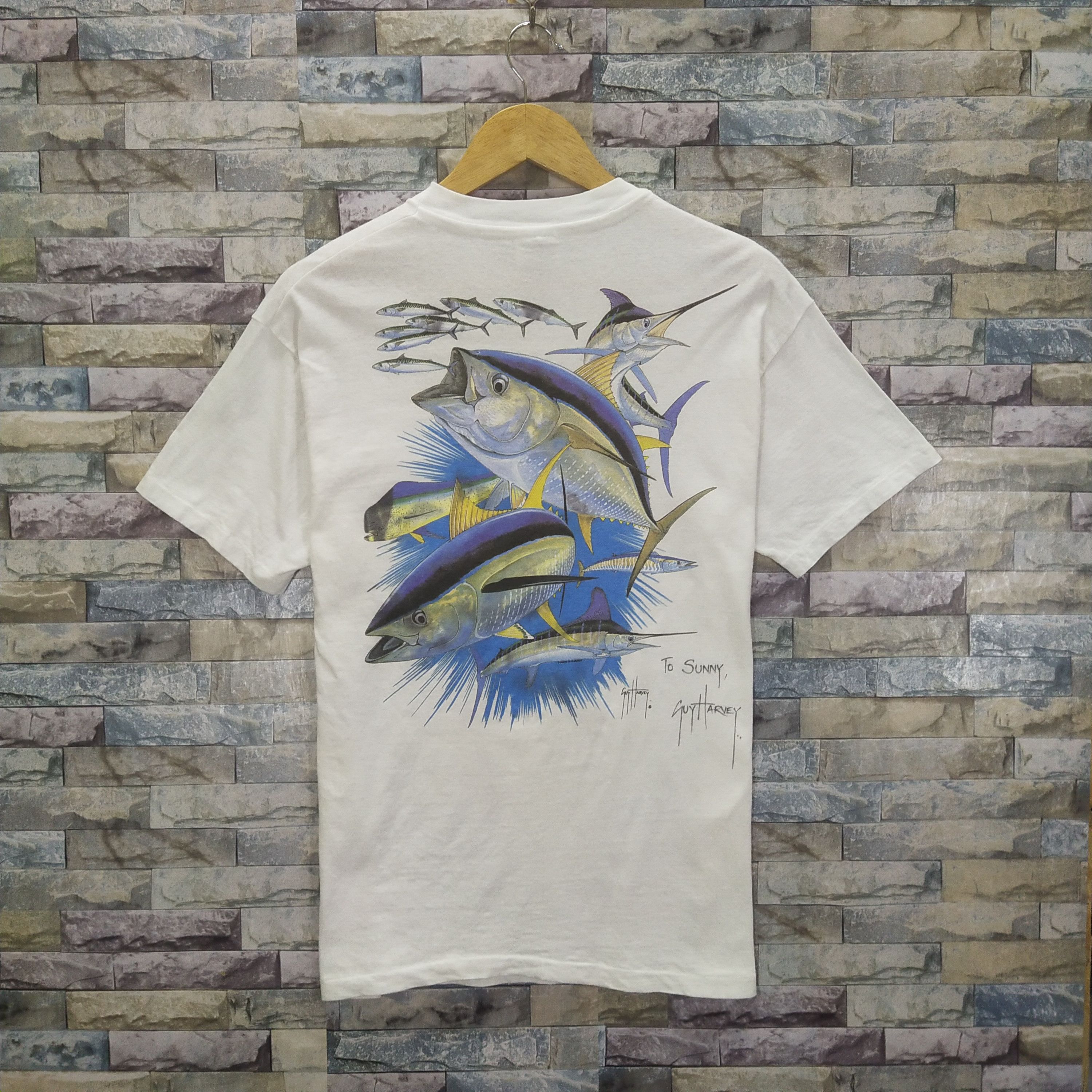Vintage Vintage 90s Guy Harvey Ocean Fish Habitat | Grailed