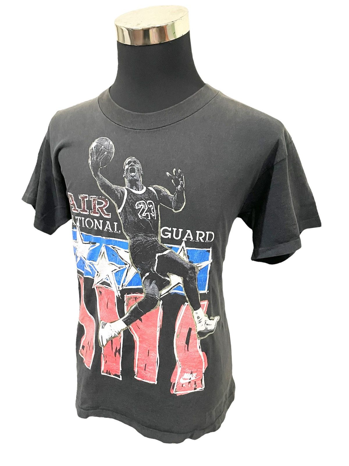 Nike Very Rare🔥90s Nike Michael Jordan History National Guard Tee | Grailed
