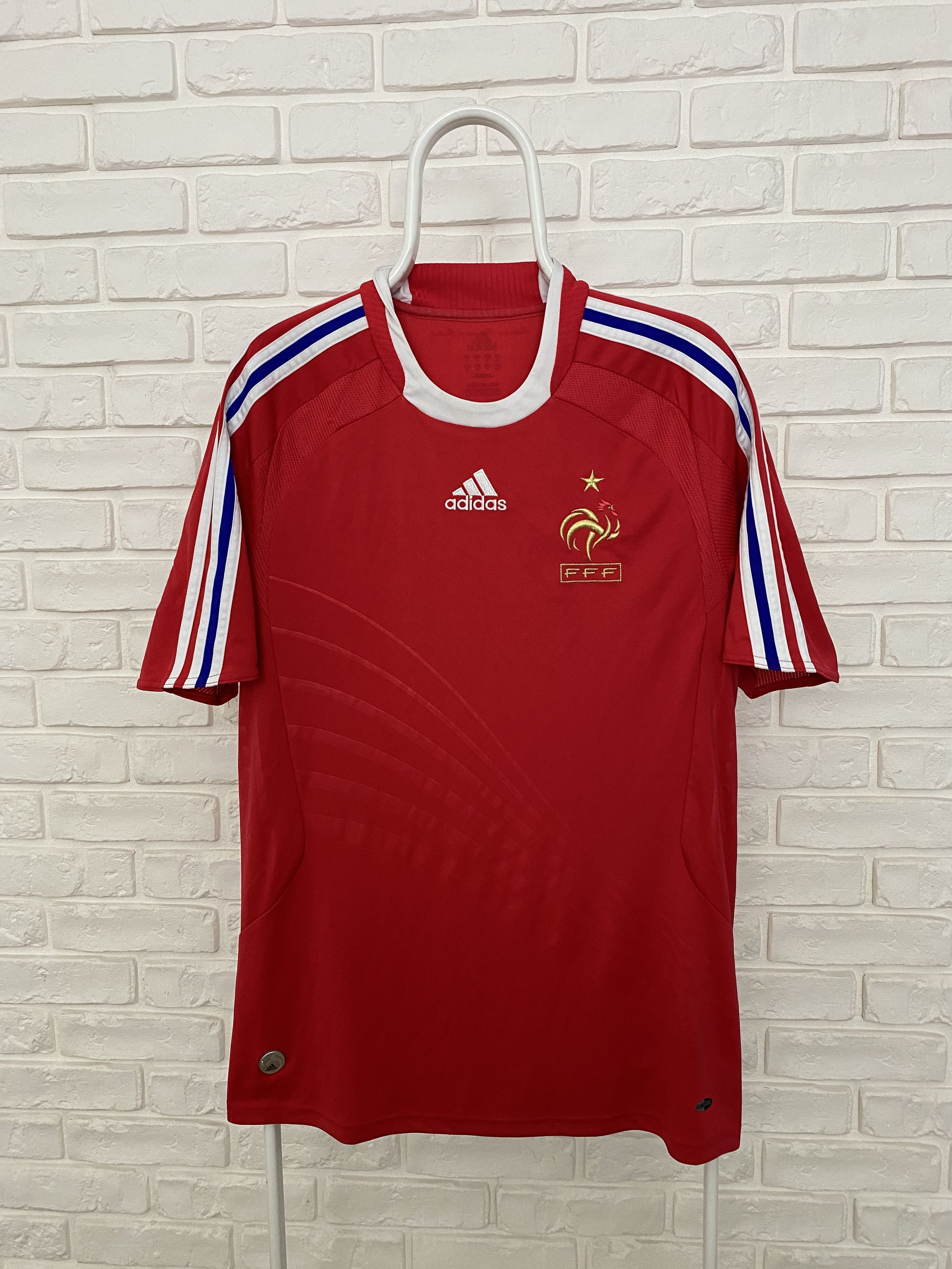 Adidas FRANCE 2008 2009 AWAY FOOTBALL SHIRT SOCCER JERSEY M | Grailed