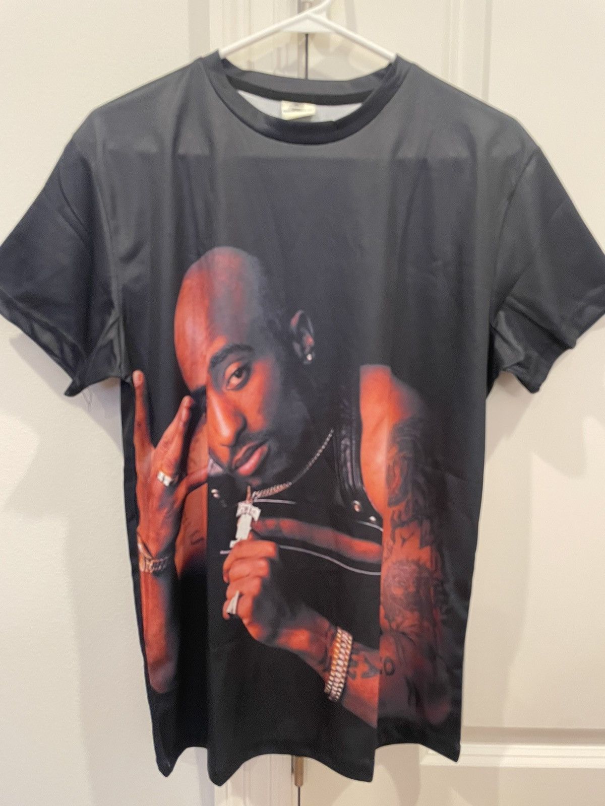 Streetwear Bay Club Brand TUPAC 2Pac Westside “W” AOP Jersey Style M DS ...