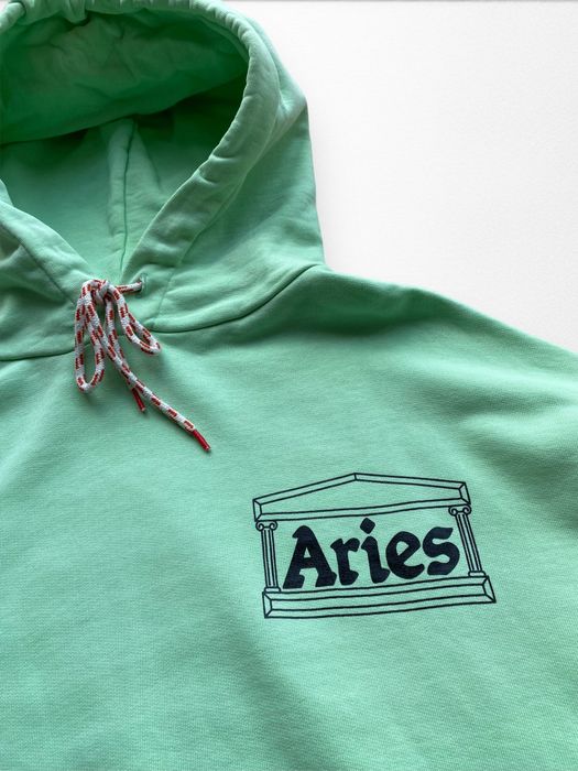Aries Aries Logo Hoodie | Grailed