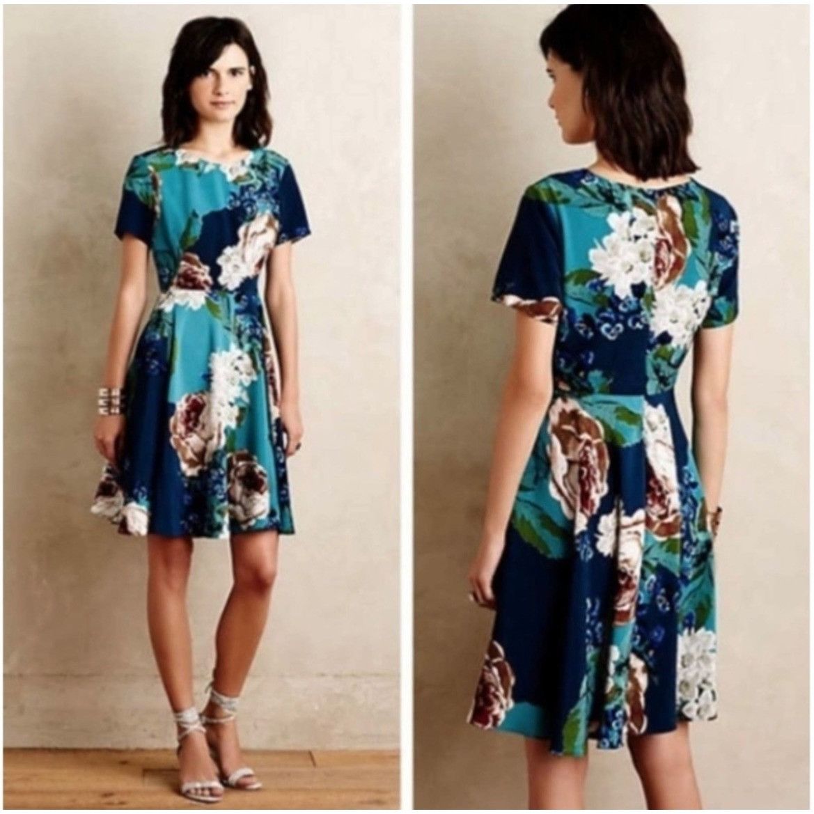 Anthropologie Anthropologie Corey Lynn Calter 4 Paeonia Mini Dress Fit ...