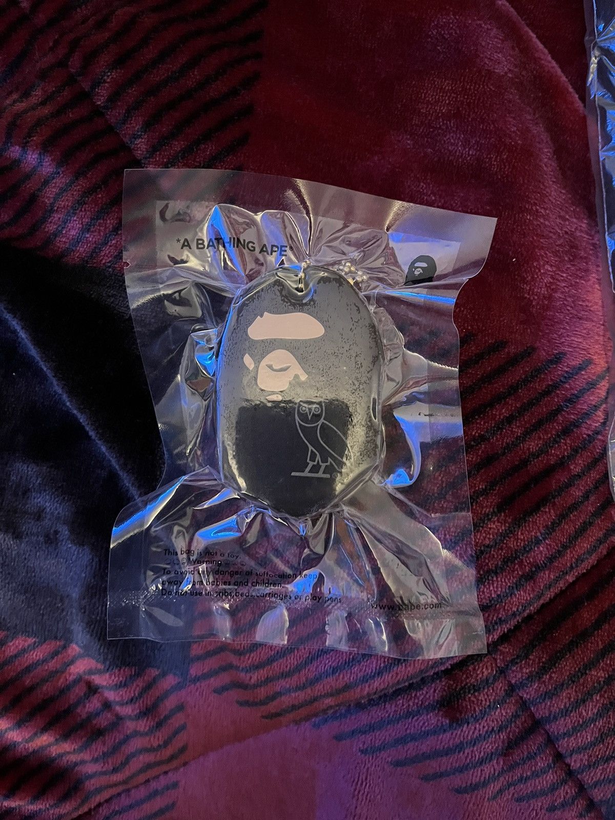 Bape Bape x ovo keychain | Grailed