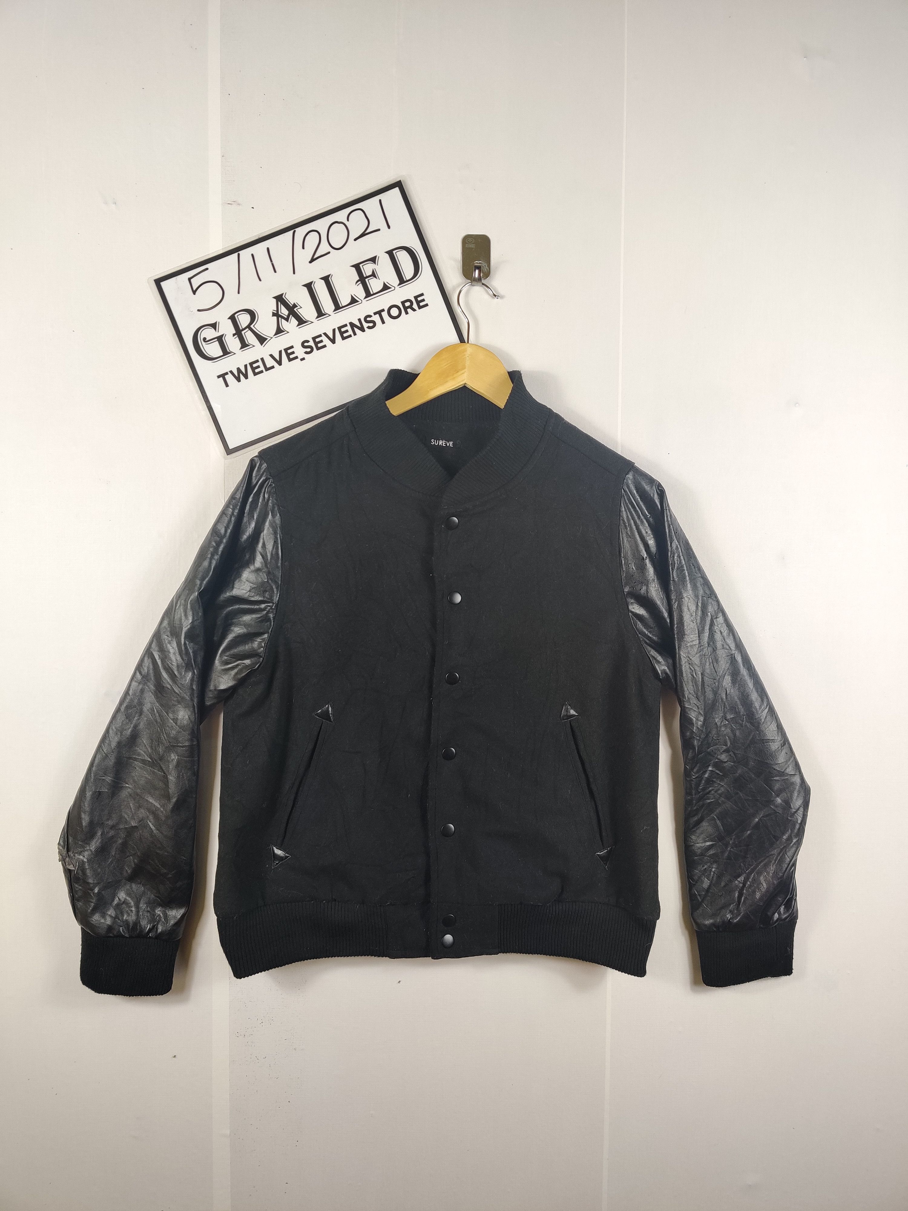 Japanese Brand × Varsity Jacket × Vintage Vintage Japanese Brand Sureve ...