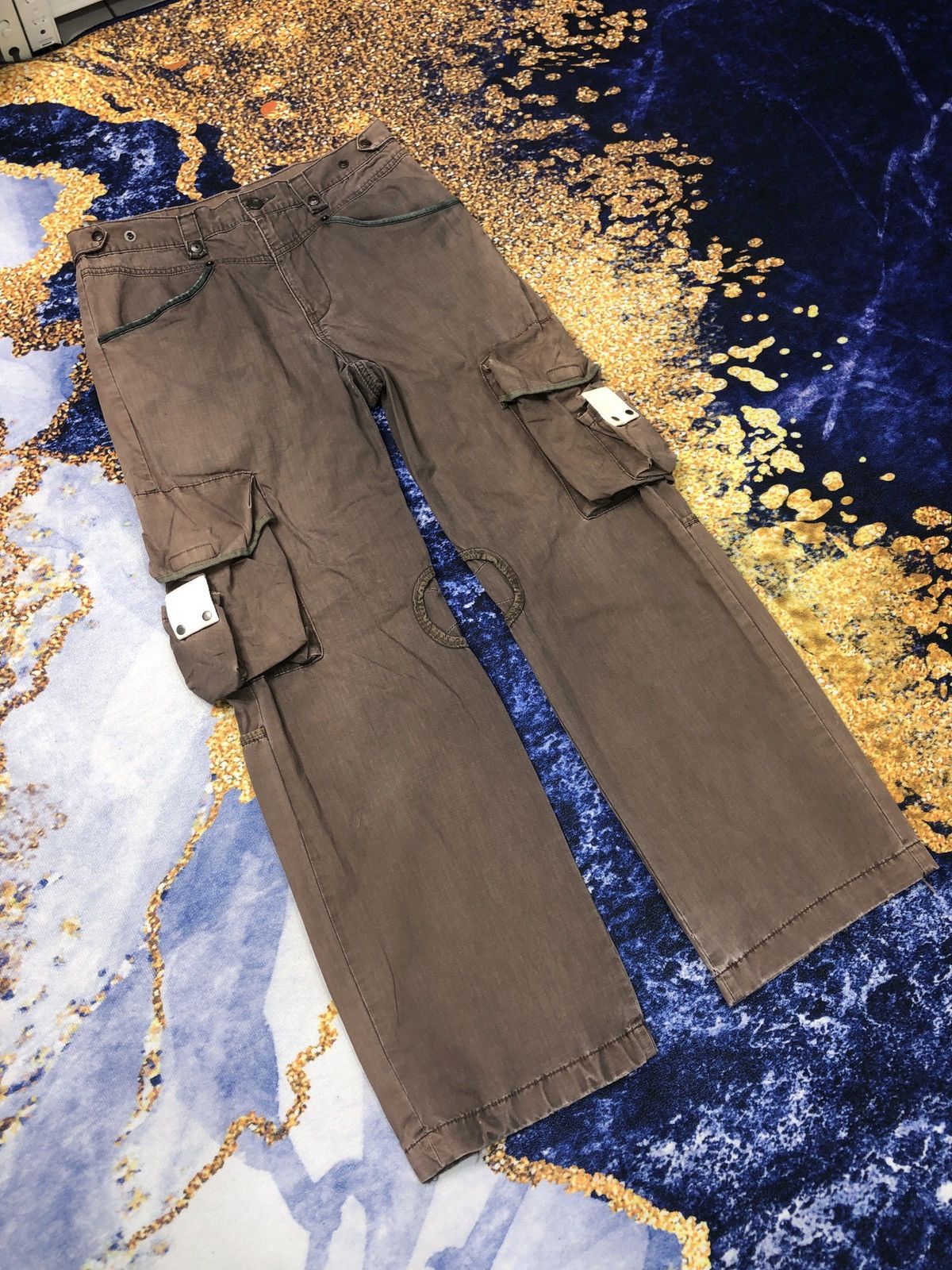 Japanese Brand ‼️PPFM YELLOW RIOT Smart Punk Cargo pants ‼️ | Grailed