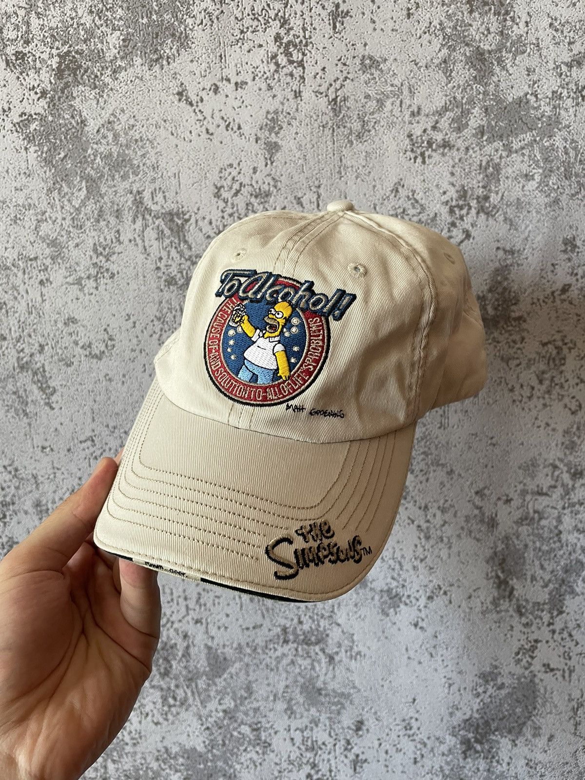 The Simpsons The Simpsons To Alcohol Vintage 2003 Cap | Grailed