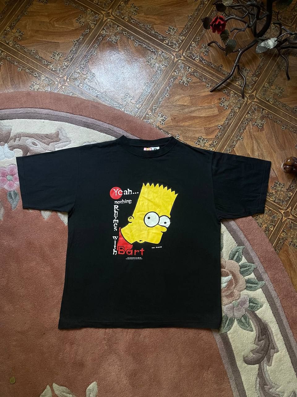 Streetwear × The Simpsons × Vintage Bart Simpson 2000 vintage T-shirt ...