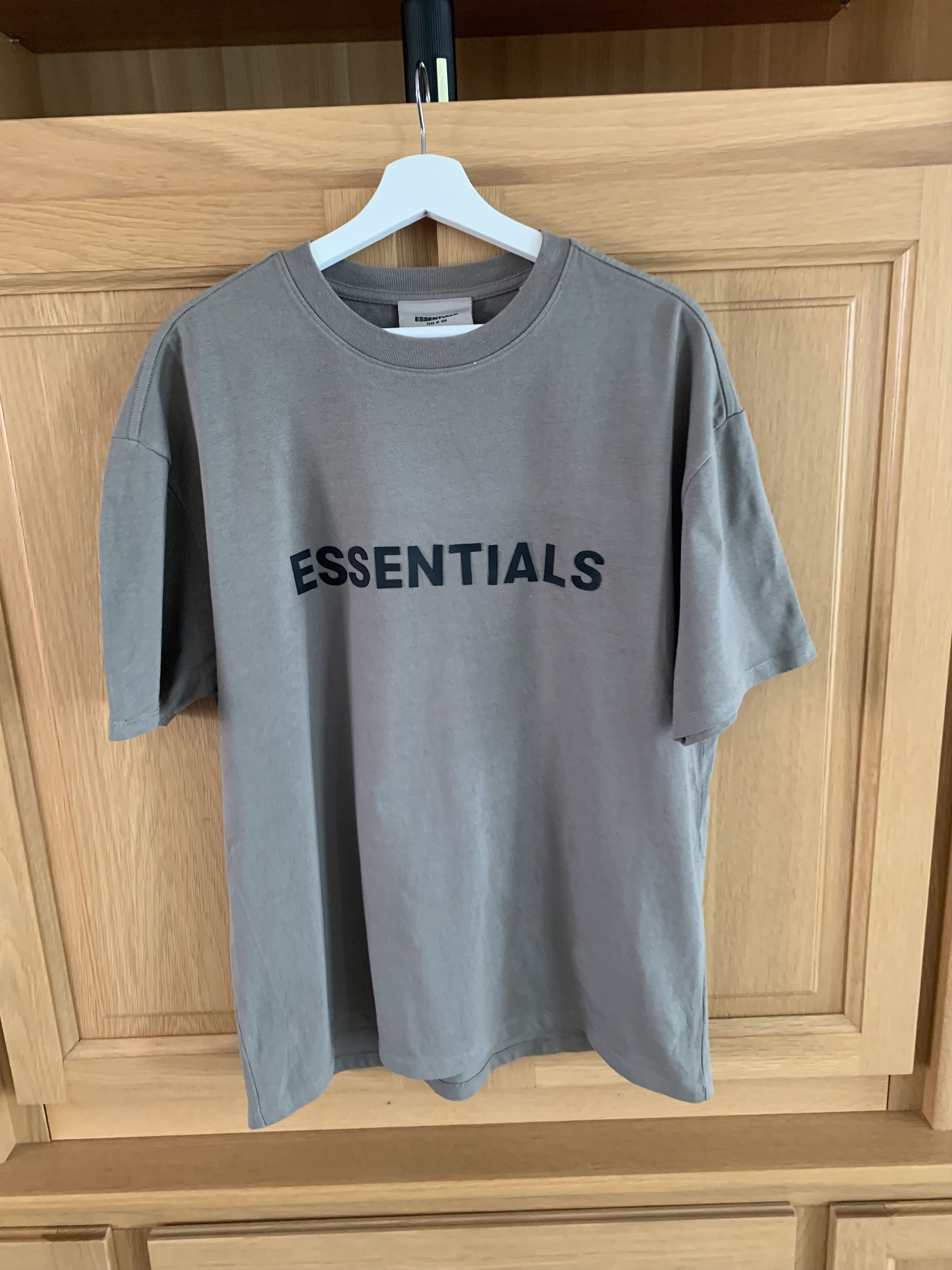 Essentials × Fear of God Essentials x FOG t-shirt | Grailed