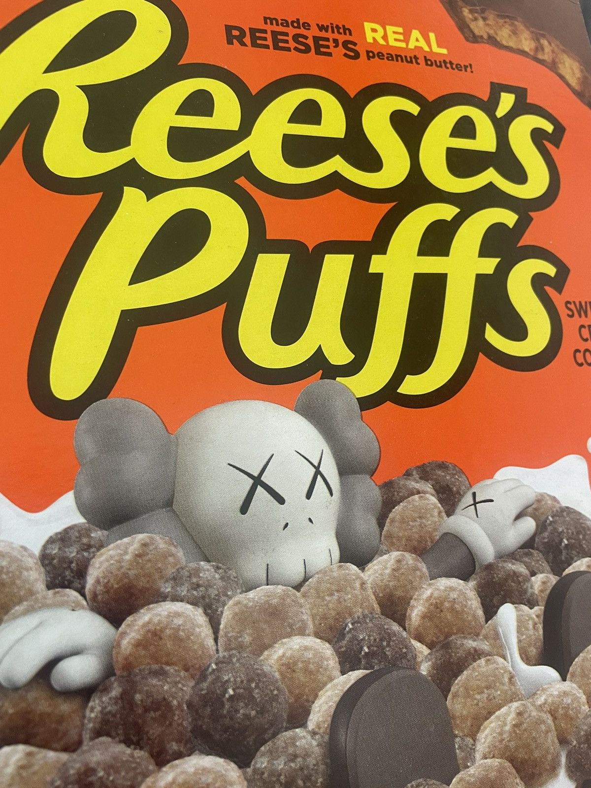 Hype × Kaws × Streetwear NEW 11.5oz Box of KAWS x Reese’s Puffs Cereal ...