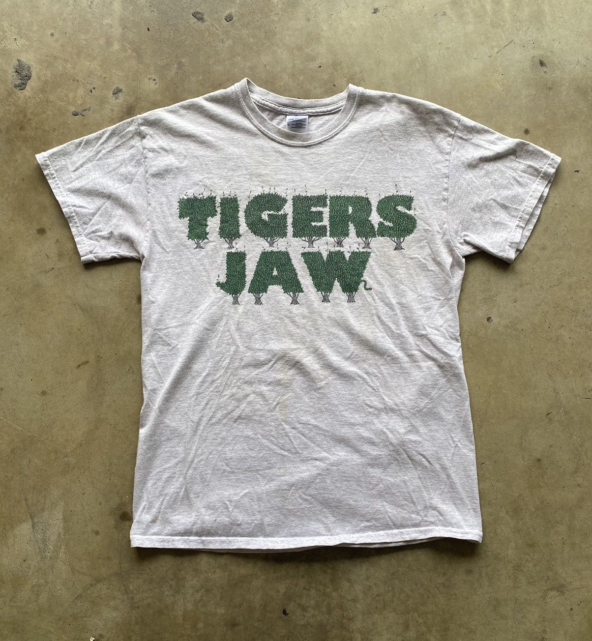 Vintage Extremely Rare 2008 Tigers Jaw Band T Shirt | Grailed