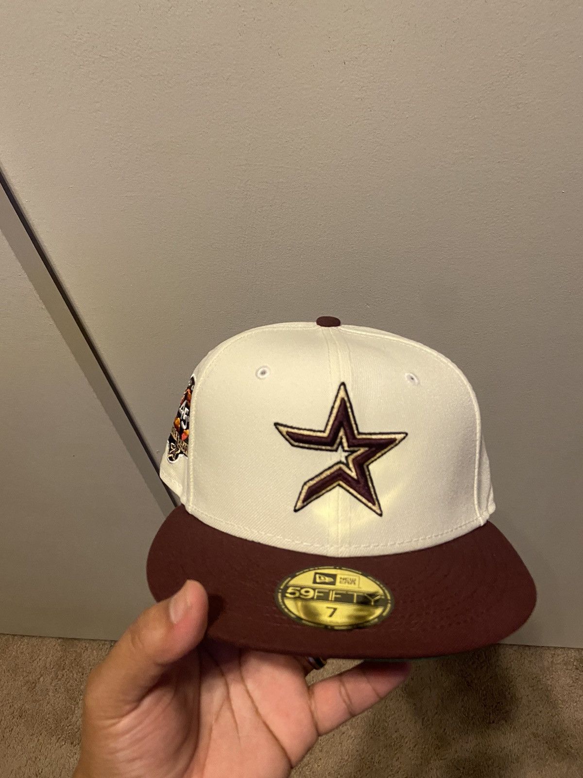 New Era Houston Astros 45th Panna Cotta Fitted Hat Cap City | Grailed