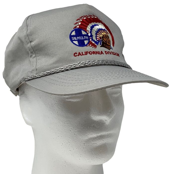 Vintage Santa Fe Railway California Hat Vintage 90s Train Railroad ...