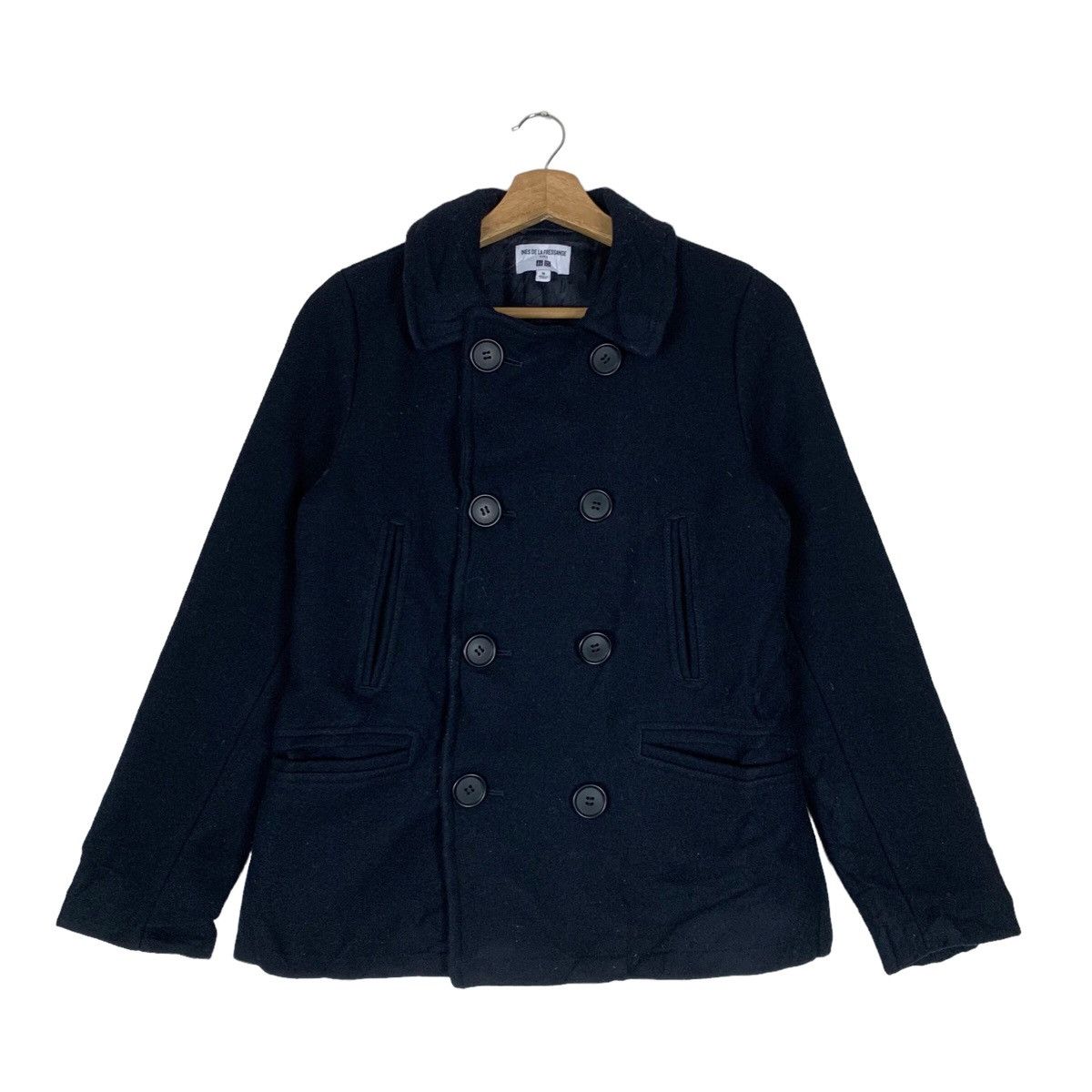 Uniqlo UNIQLO IDLF Ines de la Fressange Peacoat Pea Coat | Grailed